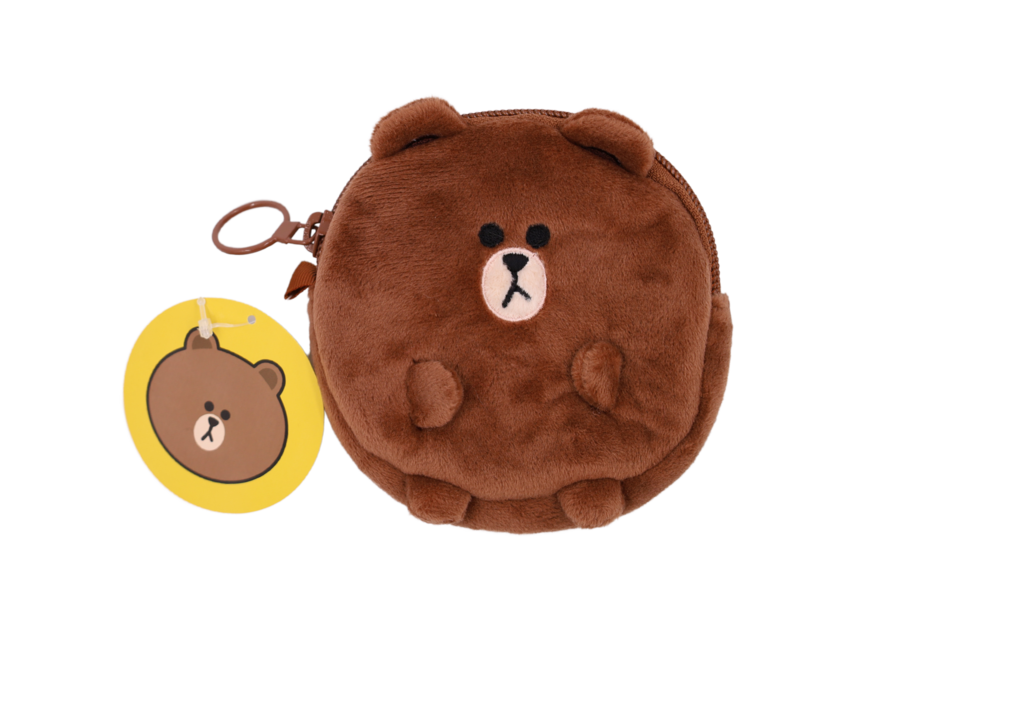 Line Friends Bear Coin Purse – Watch Time Inc.