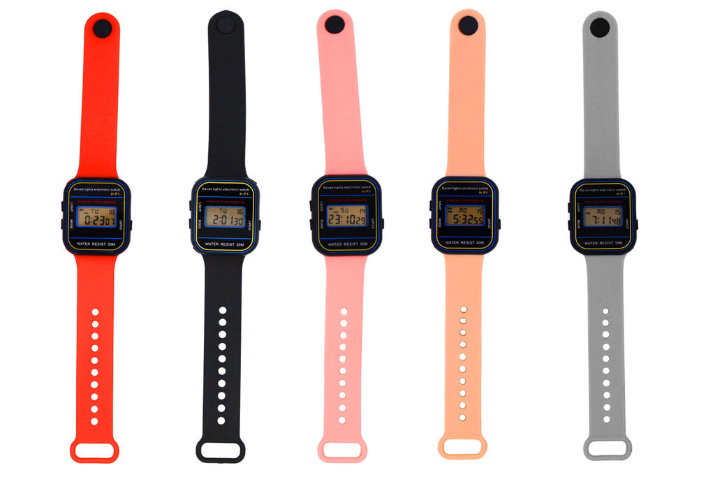 Classic Silicone Band Watch – Watch Time Inc.
