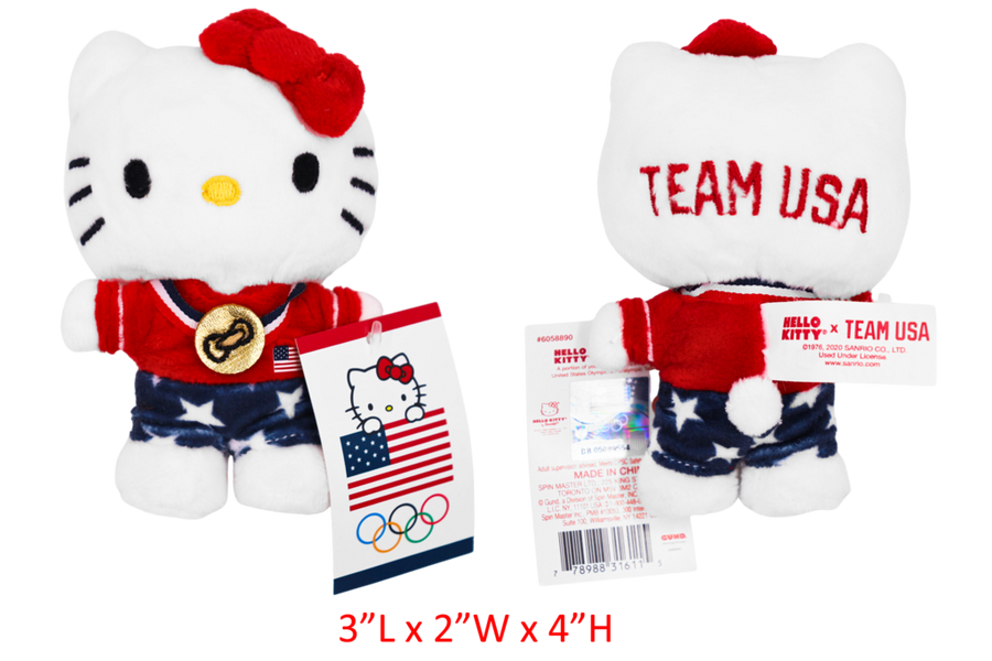 Hello Kitty Team USA Olympic Doll – Watch Time Inc.